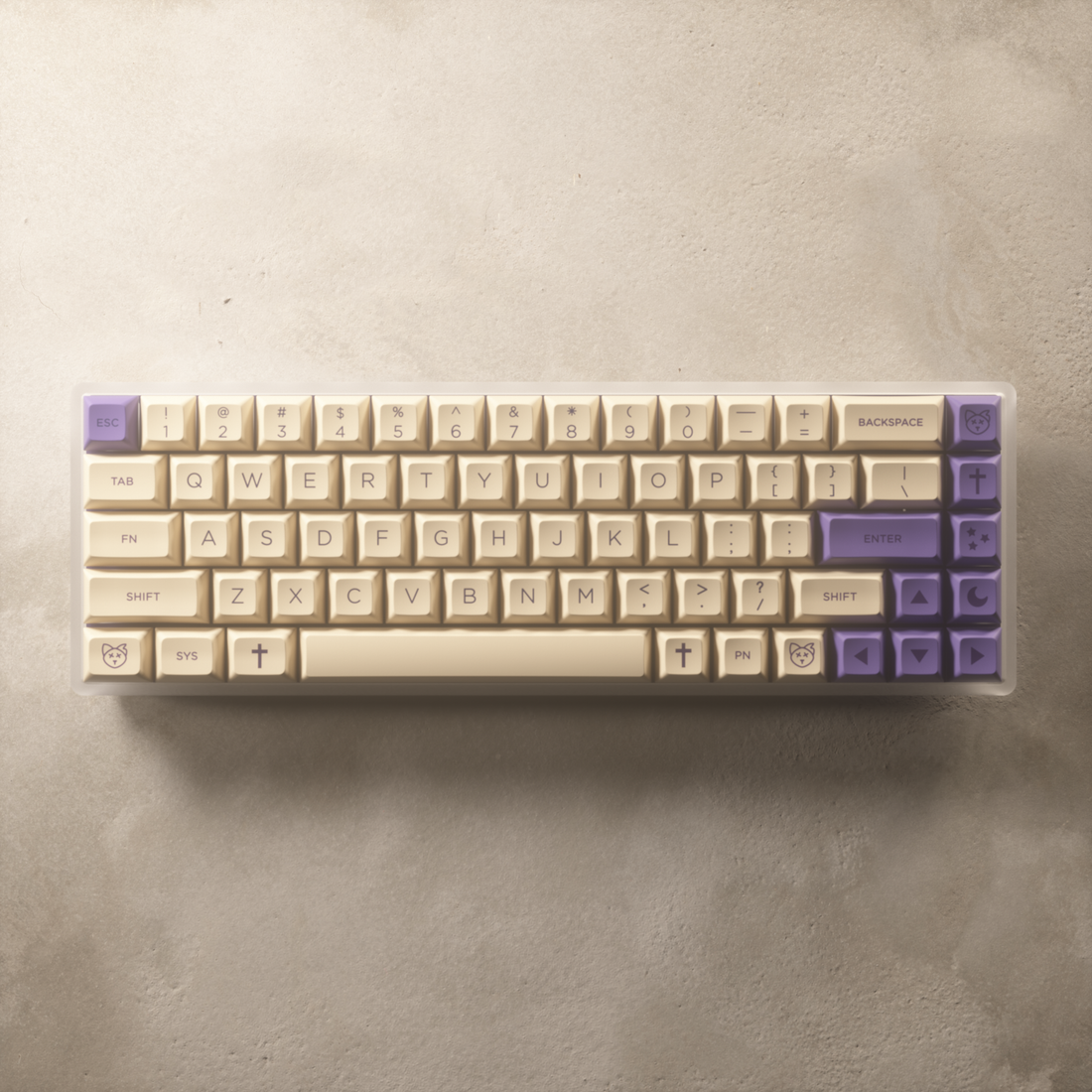 Vortex Hellcat (代組) - RGB 半透明壓克力下蓋 - 機械式鍵盤 – Vortex Keyboard TW